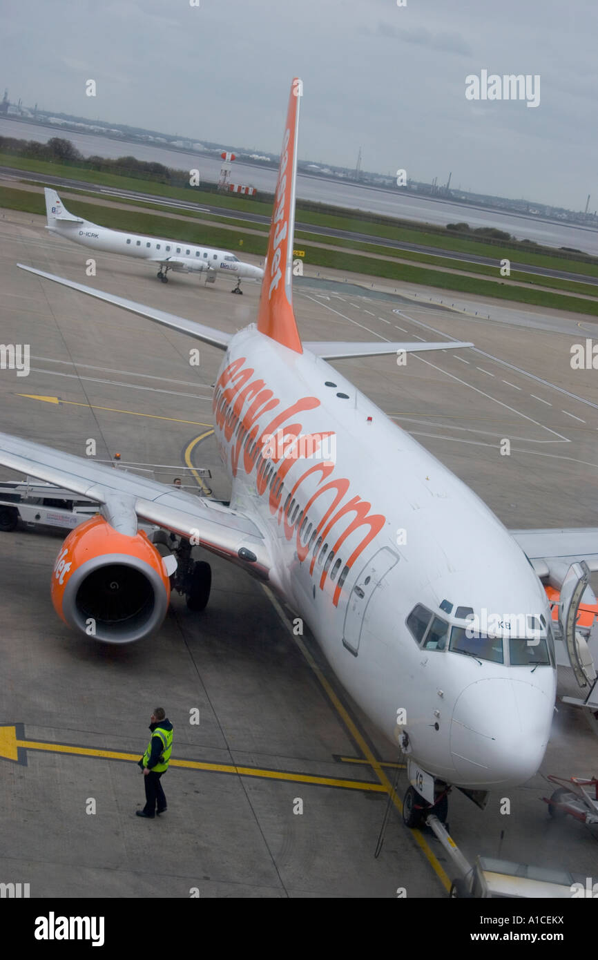 Runway at liverpool john lennon airport hi-res stock photography and ...