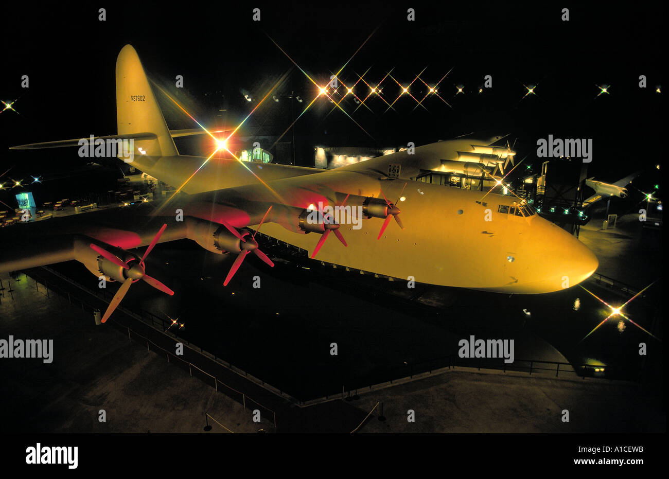 The Spruce Goose as exhibited in Long Beach, California Stock Photo - Alamy