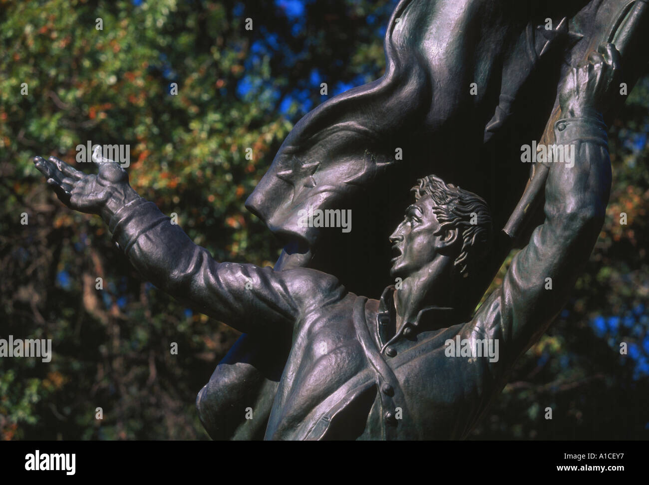 The Soldiers and Sailors of the Confederacy monument on Confederate ...