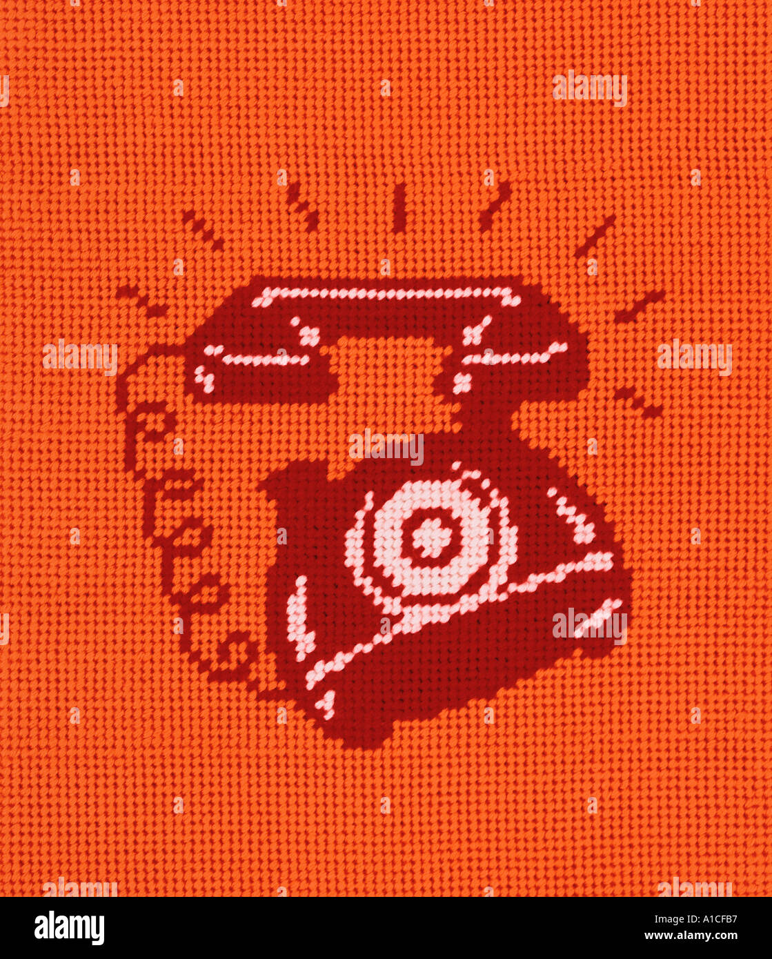 Telephone ringing off the hook Stock Photo - Alamy