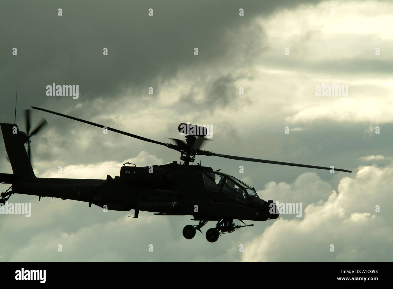 Apache Longbow Attack Helicopter Gunship Westland AH Mk1 WAH 64 British ...