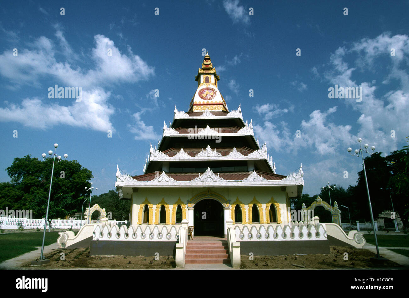 Myanmar Burma Mingun the Mingun Bell pagoda Stock Photo - Alamy