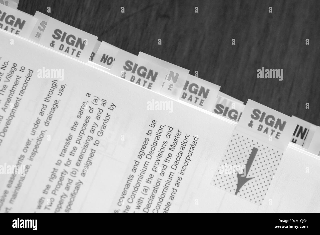 Land ownership documents Black and White Stock Photos & Images - Alamy