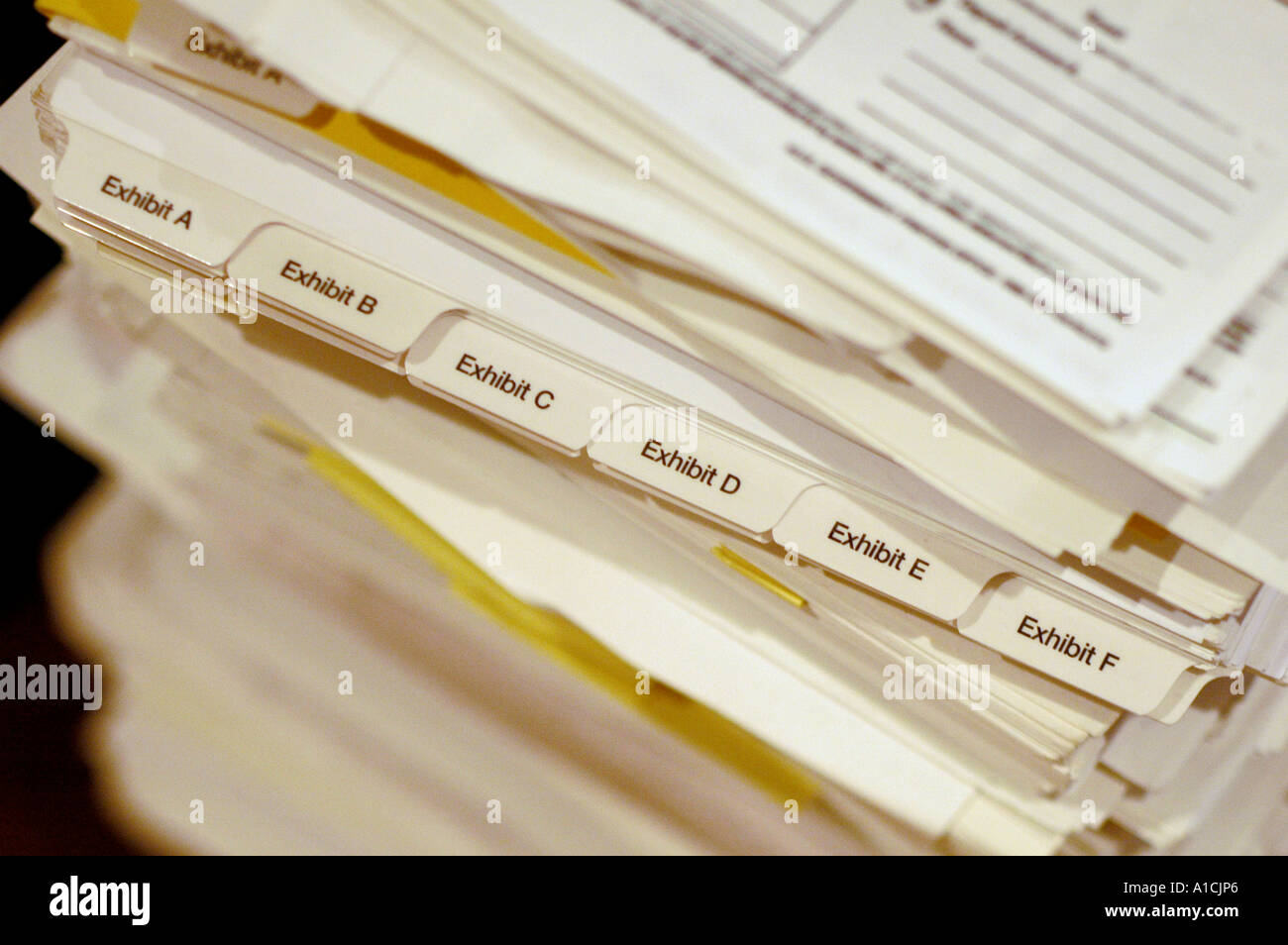 Stacks of legal documents and paperwork Stock Photo - Alamy