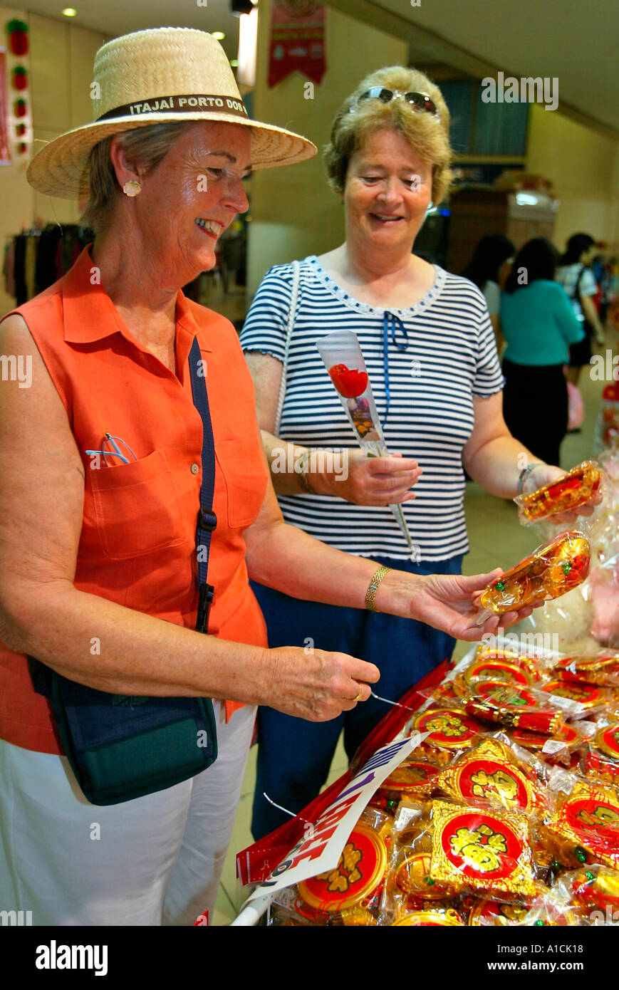 Cruise ship tourists shop for bargains at Prangin Mall Komtar Building ...