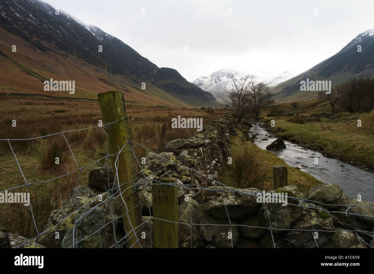 Newlands Valley Cumbria Stock Photo - Alamy