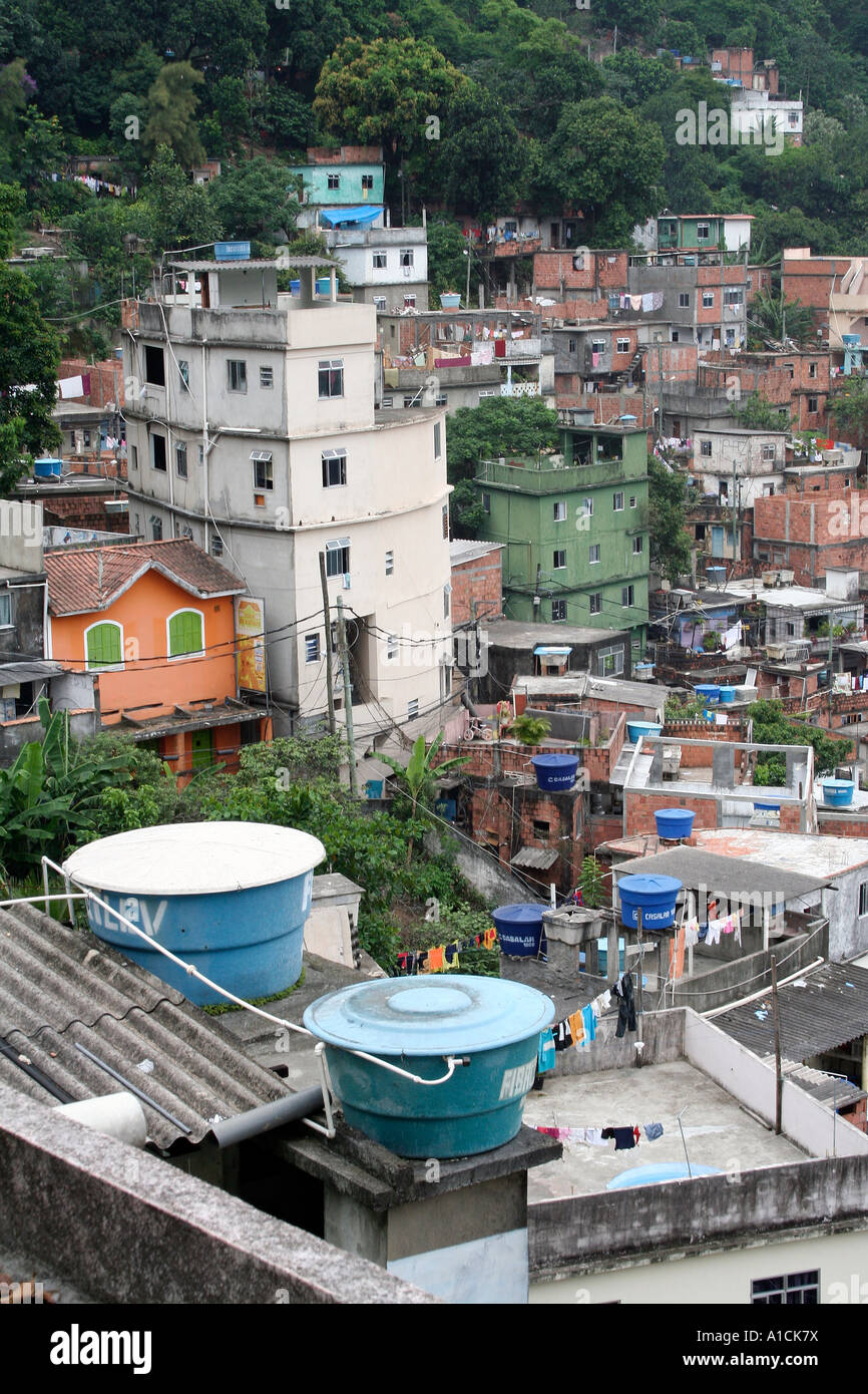 View of Rocinha favela in Rio de Janeiro, Brazil Stock Photo - Alamy