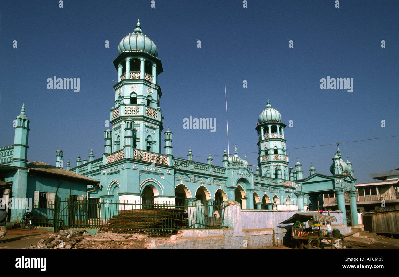Myanmar Burma Lashio religion central mosque Stock Photo - Alamy