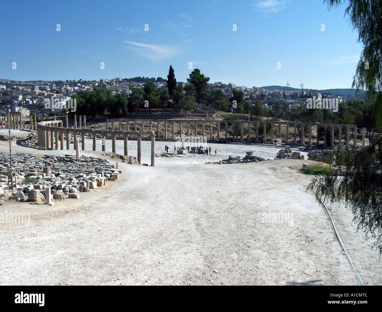 Roman Ruins in Jerash Jordan Stock Photo - Alamy