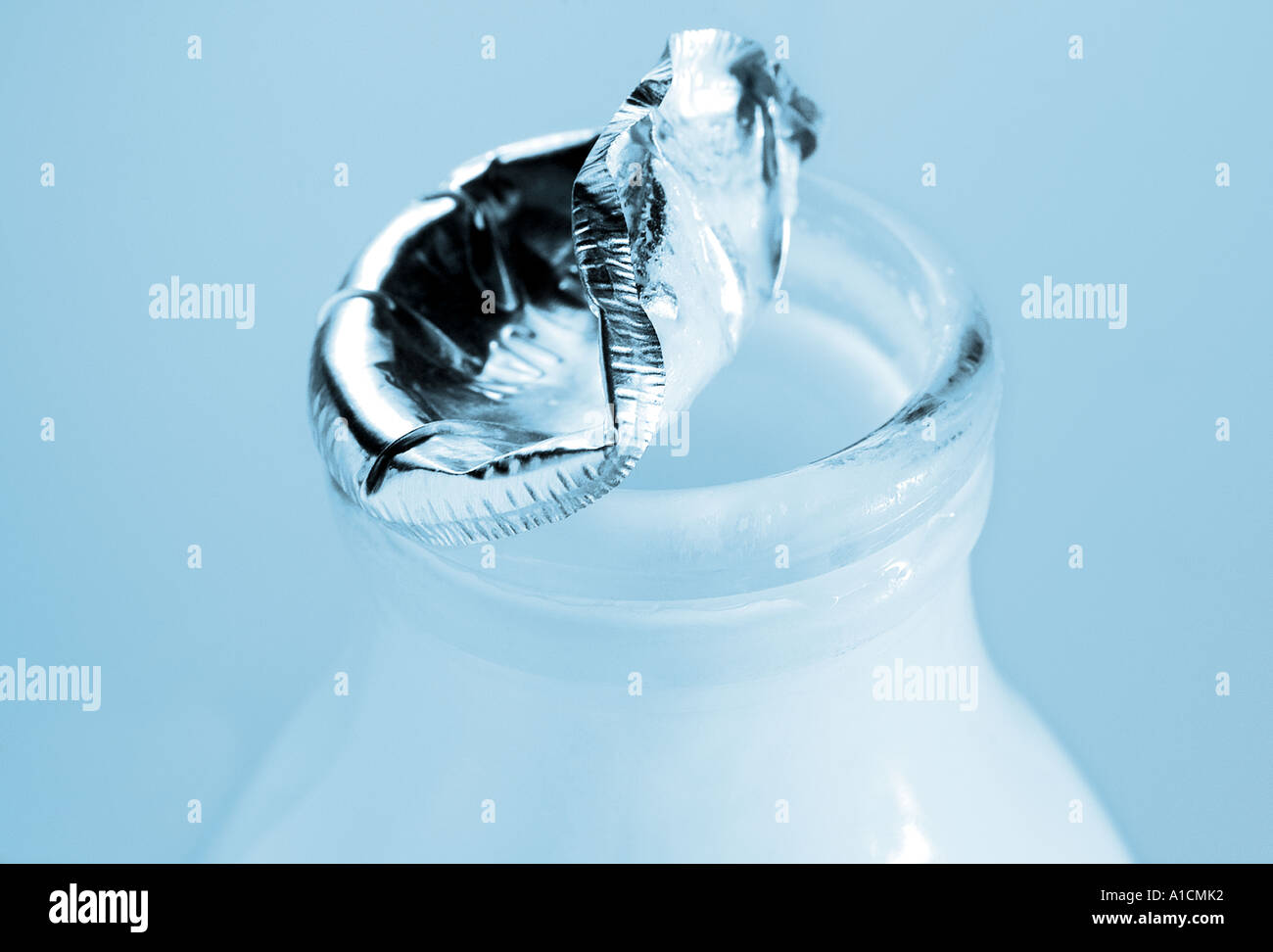 Milk bottle top hi-res stock photography and images - Alamy