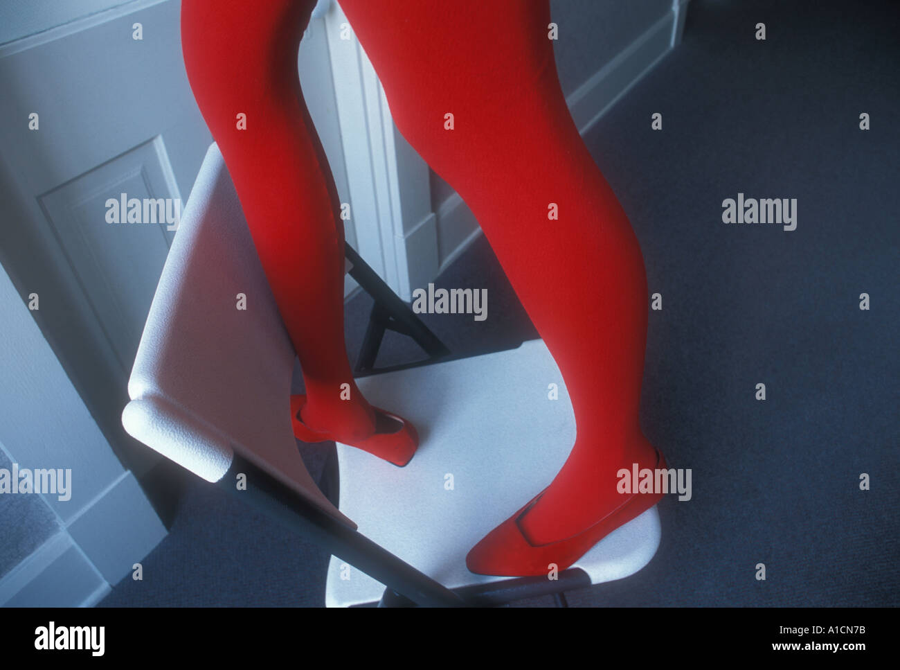 Folding chair legs hi-res stock photography and images - Alamy