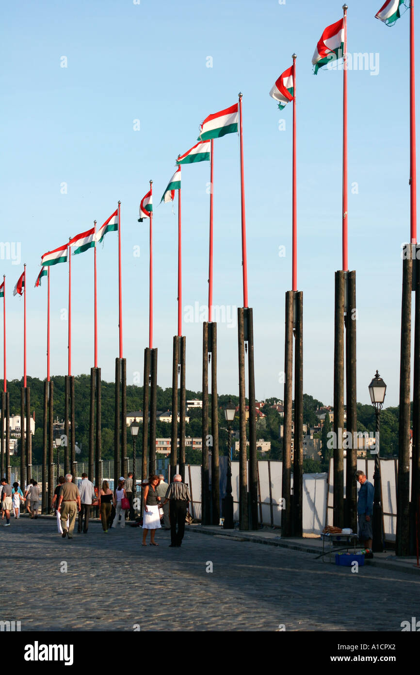 Hungarian flags hi-res stock photography and images - Alamy