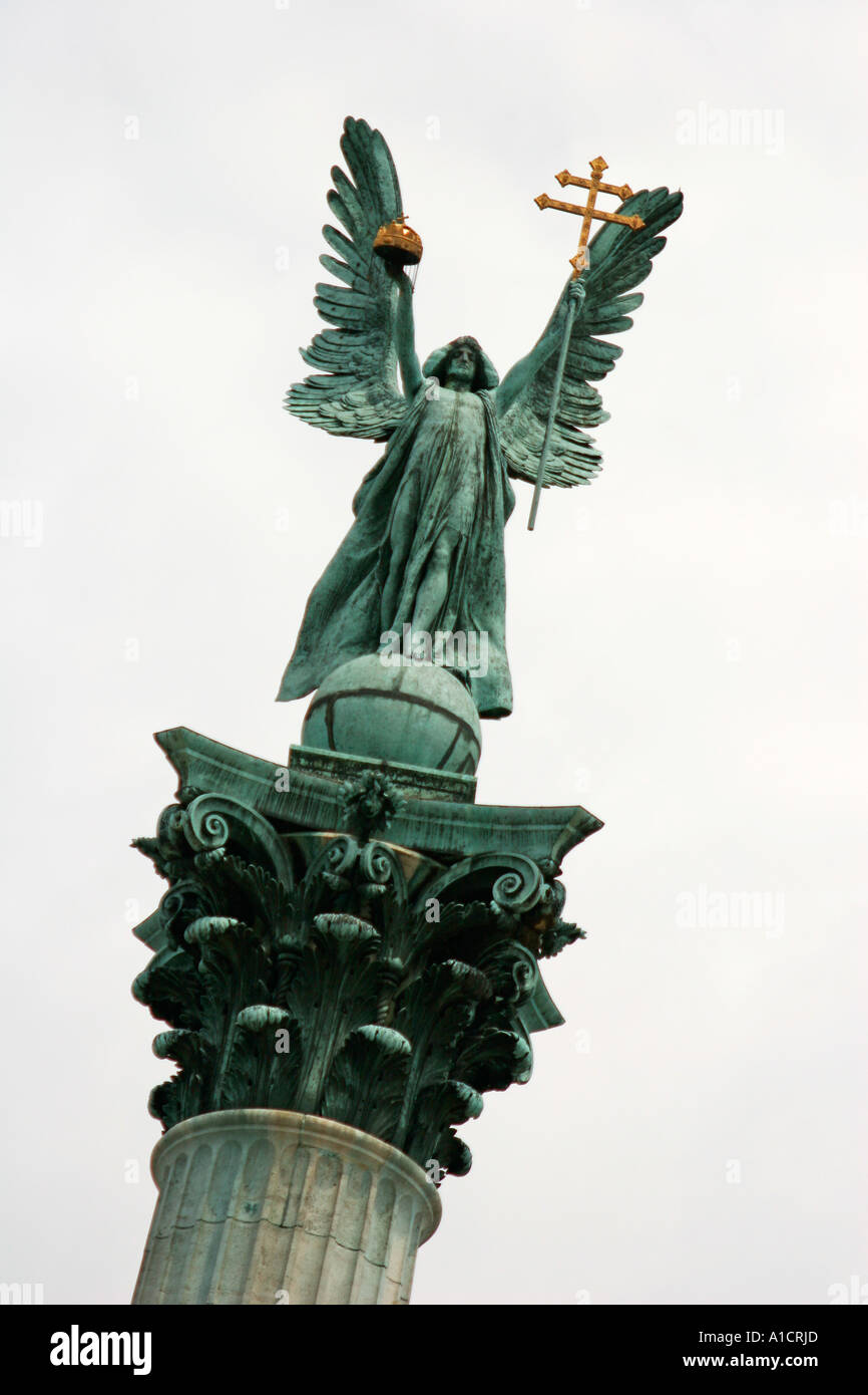 Millenium monument with archangel gabriel hi-res stock photography and ...