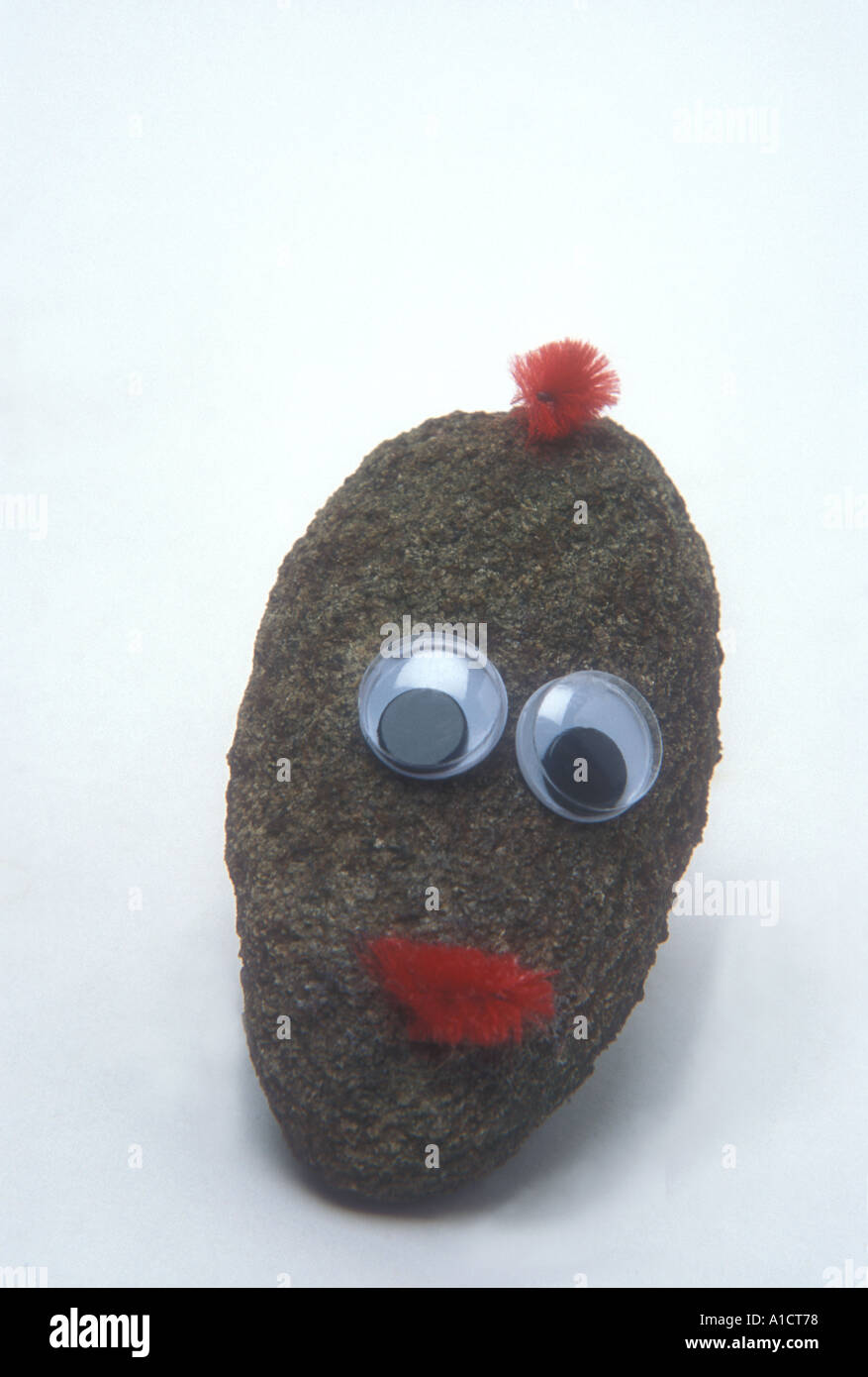Face Made From Rock Stock Photo - Alamy