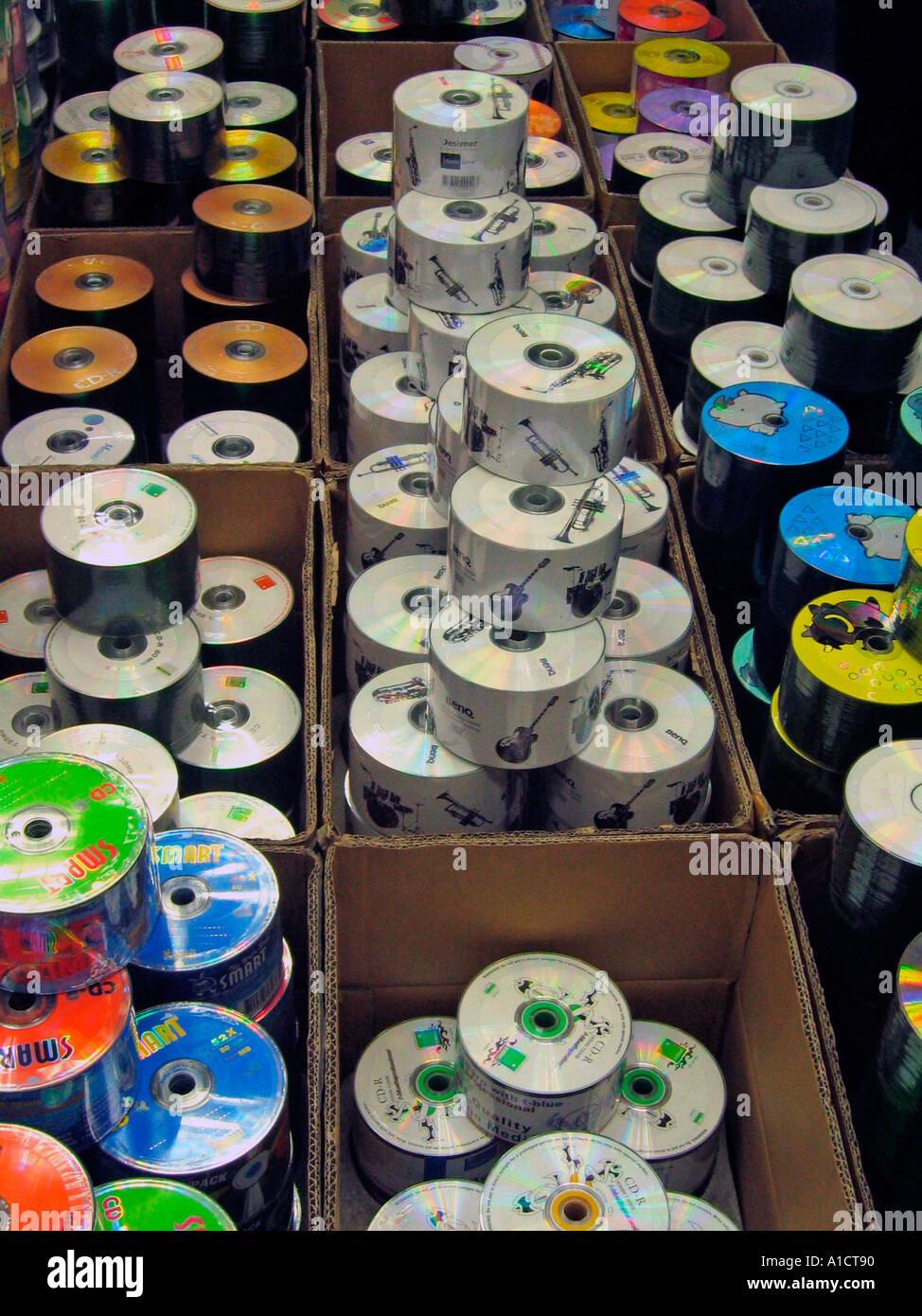 Shop shops shopping mall computers digital versatile disc hi-res stock ...