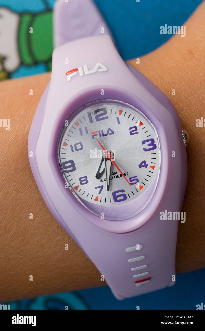 Childs hand watch hi-res stock photography and images - Alamy