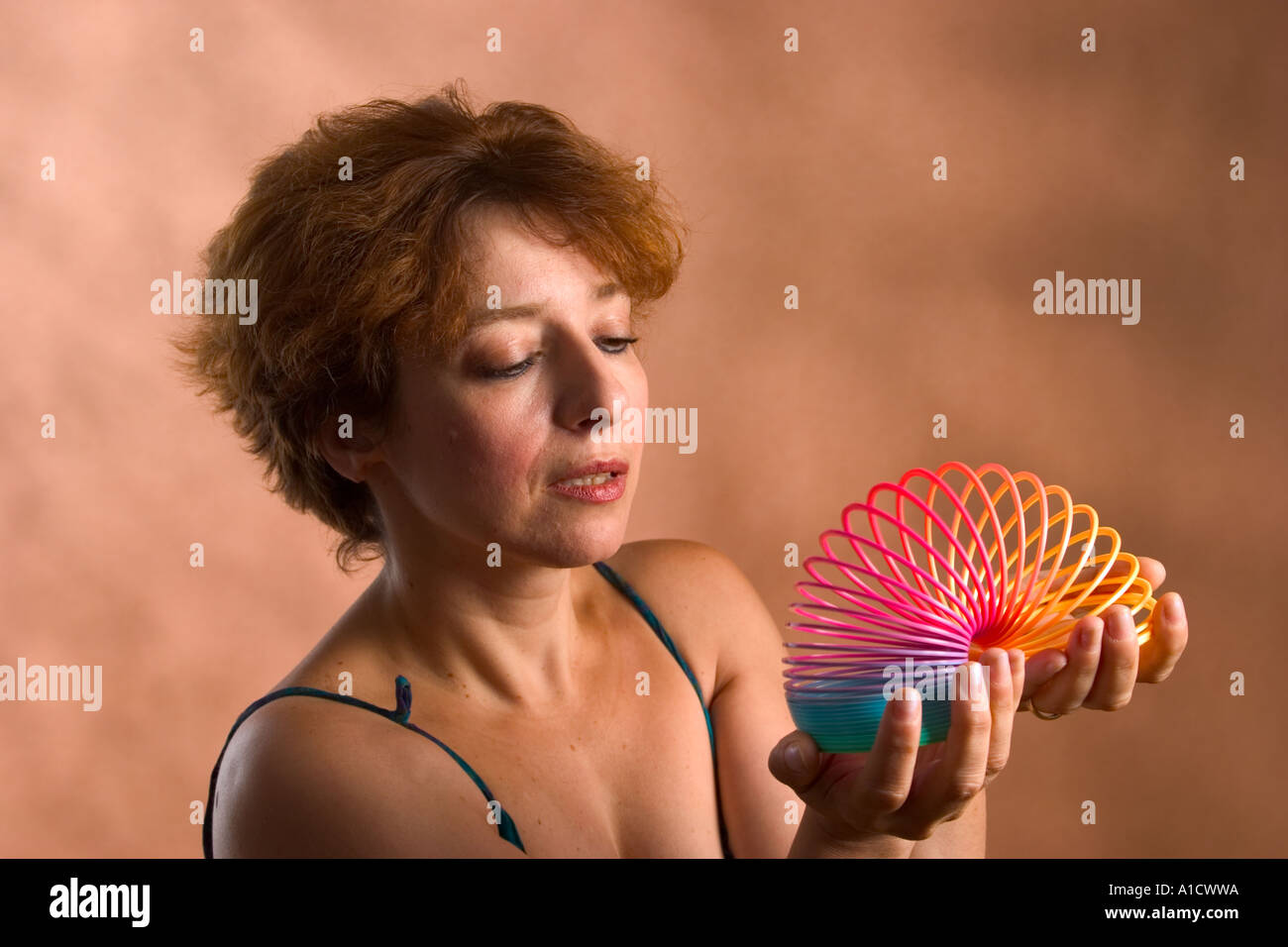 Slinky toy twist hi-res stock photography and images - Alamy
