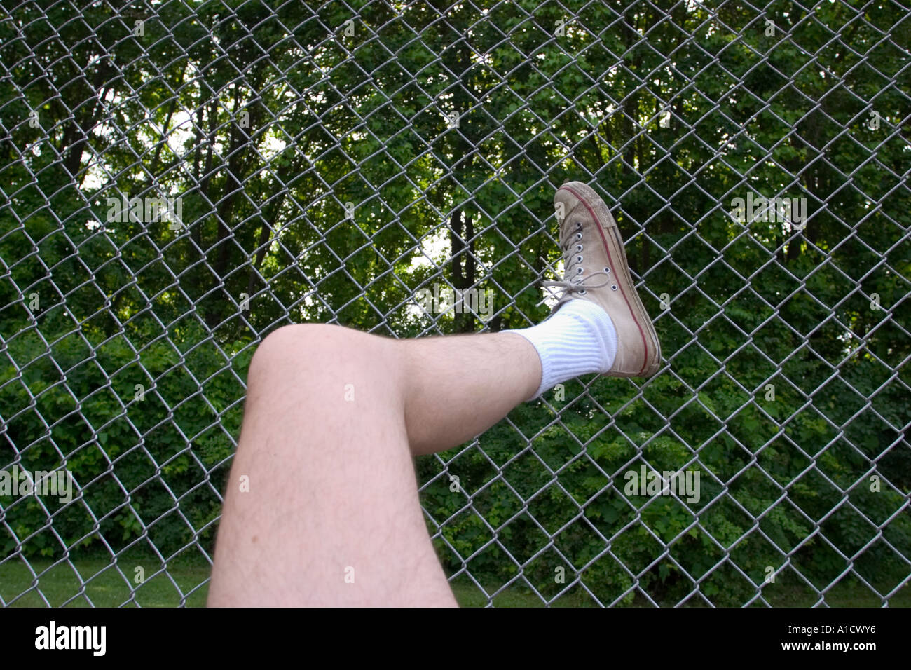 Mans tennis shoe hi-res stock photography and images - Alamy