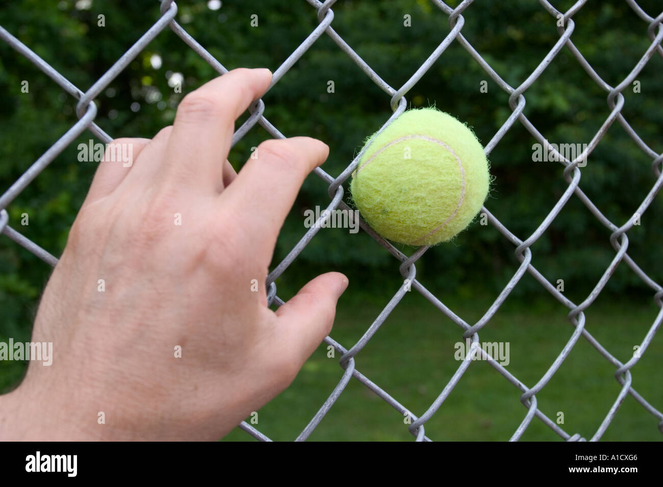 Male hand with glass ball hi-res stock photography and images - Alamy