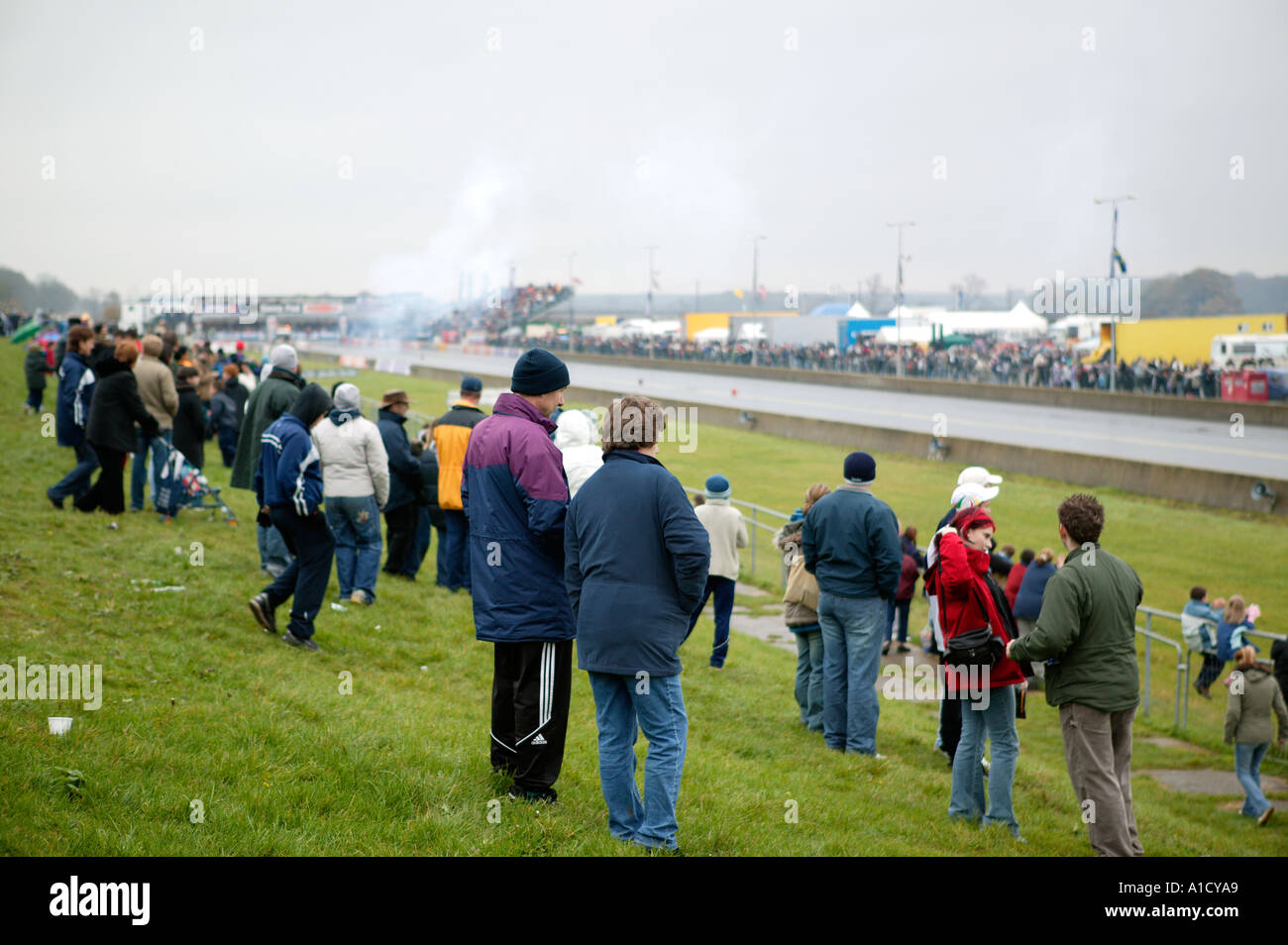 Santa Pod Raceway Northamptonshire UK Stock Photo - Alamy