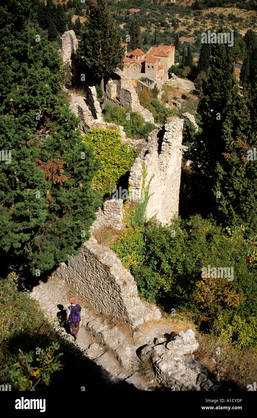 Mistra greece hi-res stock photography and images - Alamy