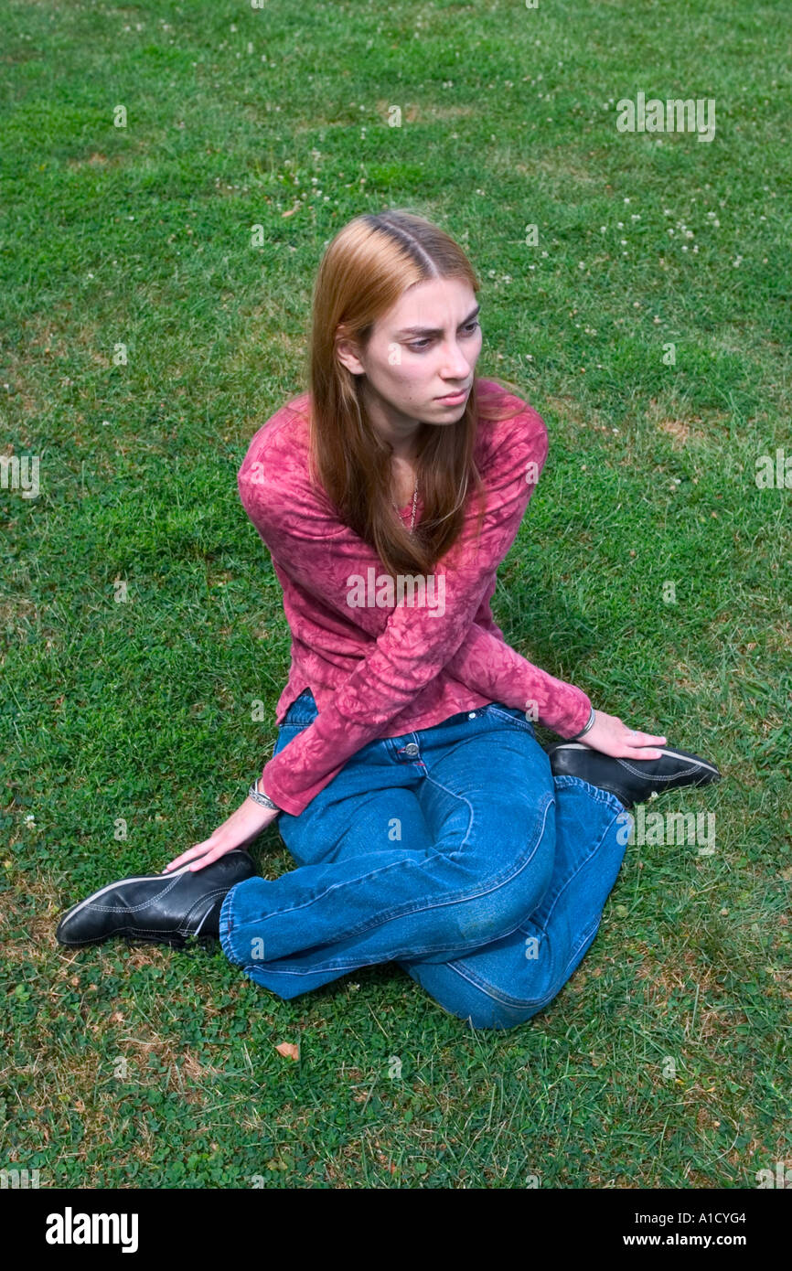 Contorted position hi-res stock photography and images - Alamy