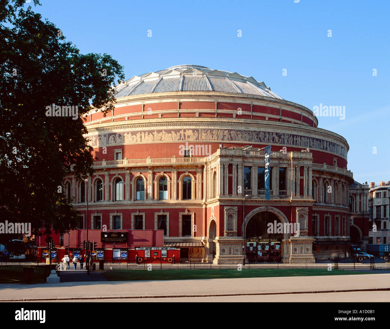 Albert Hall from Hyde Park London Stock Photo - Alamy