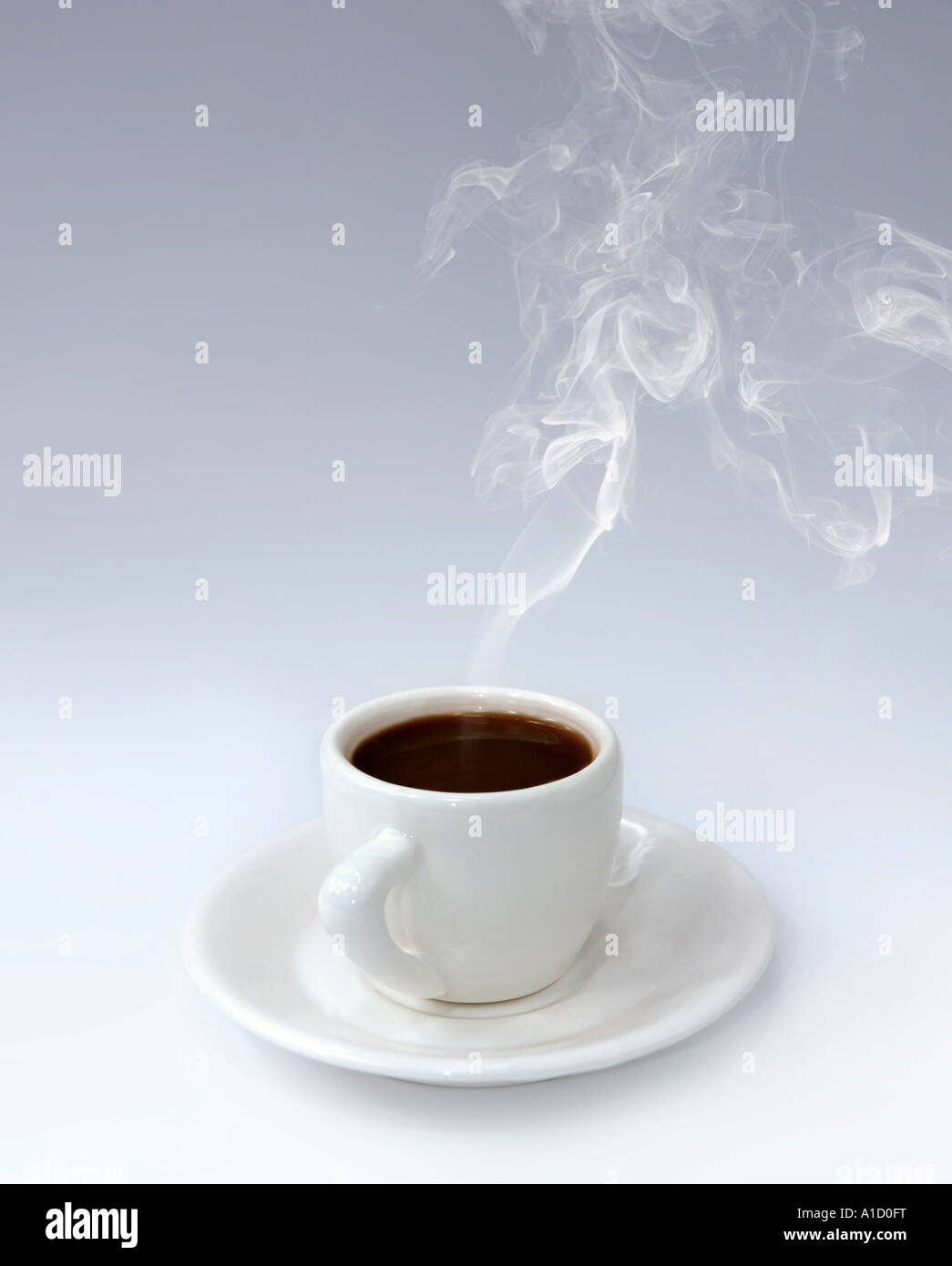 Cup of steaming coffee cut out hi-res stock photography and images - Alamy
