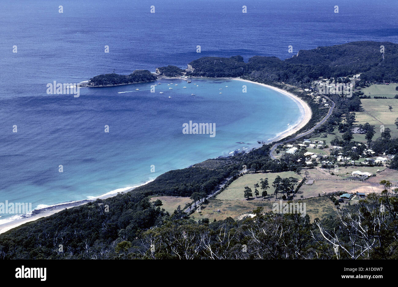 Waterfall Bay Tasman Peninsular Tasmania Australia Stock Photo - Alamy