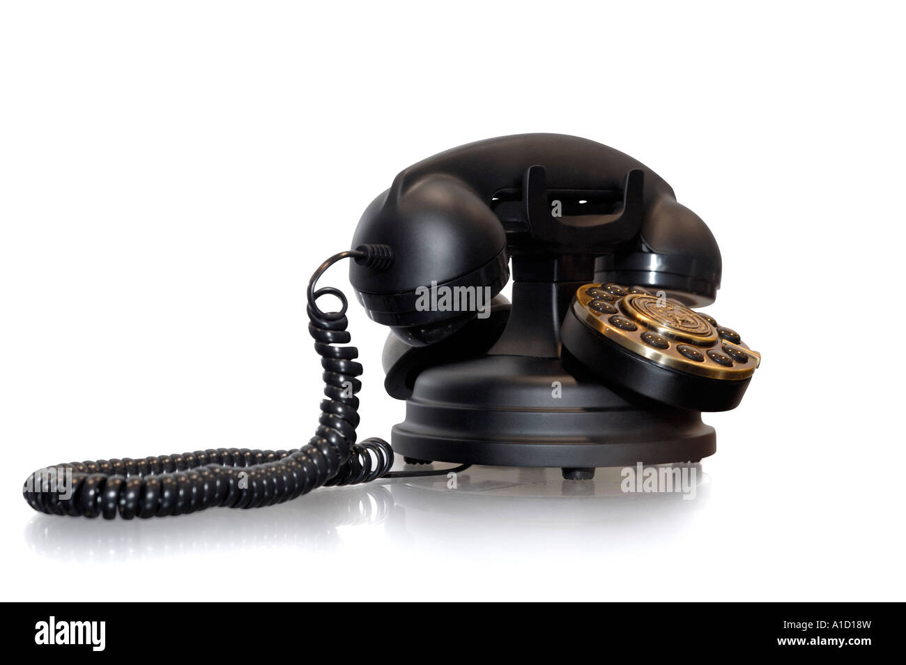 Retro telephones nobody Cut Out Stock Images & Pictures - Alamy