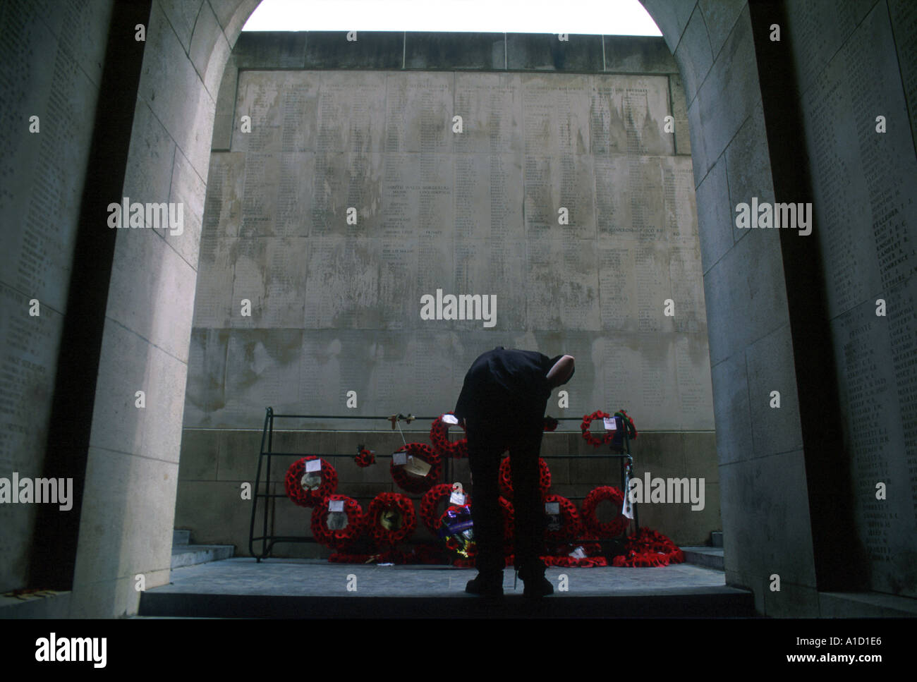 September 20th 2001 The Ypres Memorial spans one of the two main ...