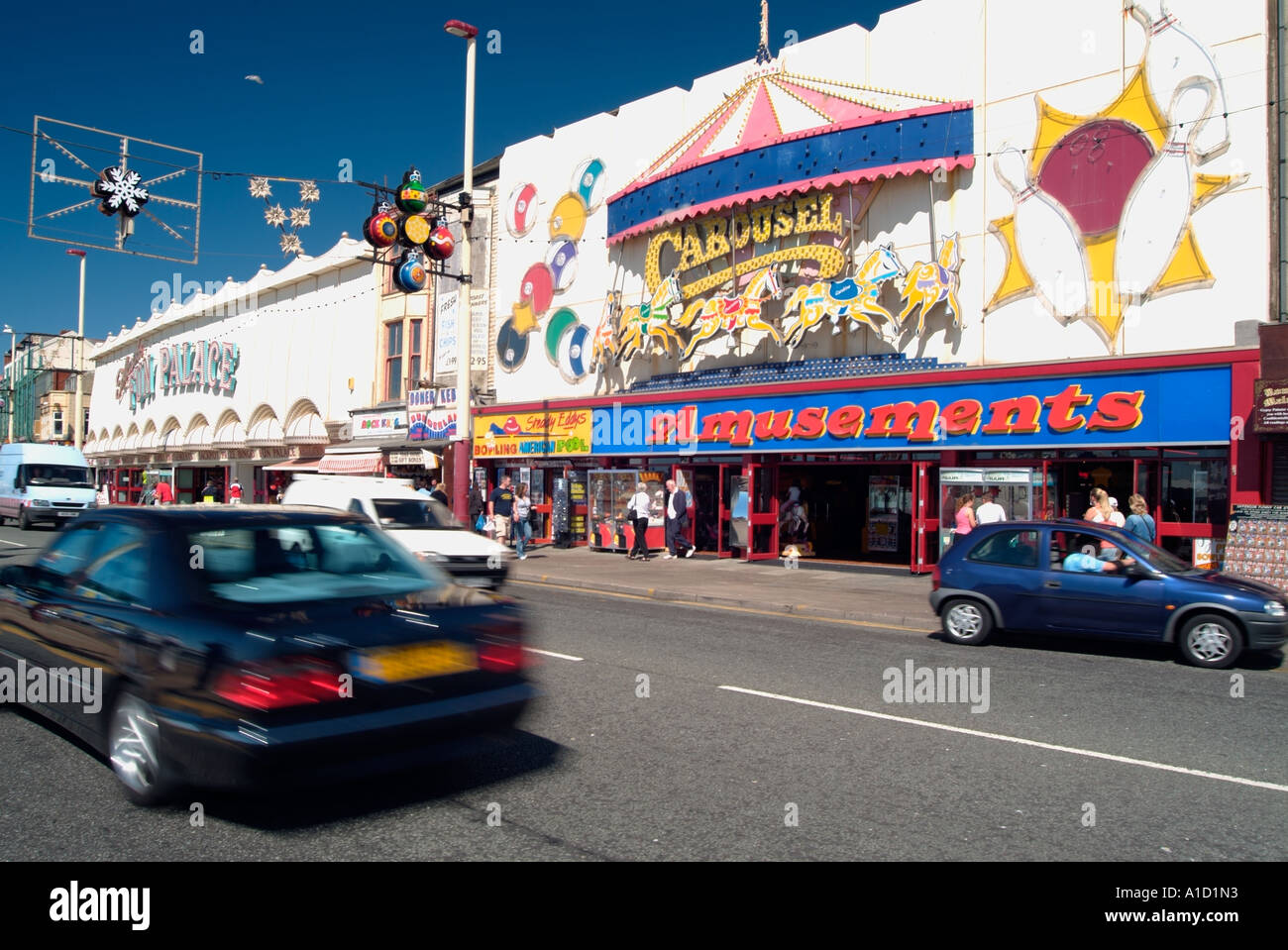 Amusement arcade, Blackpool Stock Photo - Alamy