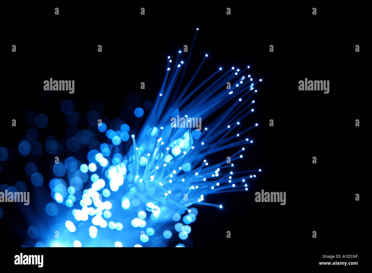 Fiber optics bundle hi-res stock photography and images - Alamy