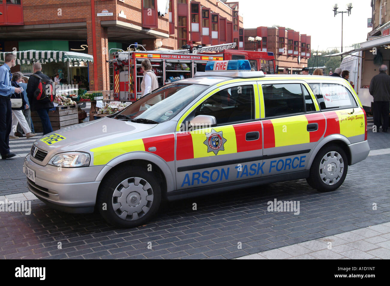 Arson Task Force Vehicle Stock Photo - Alamy