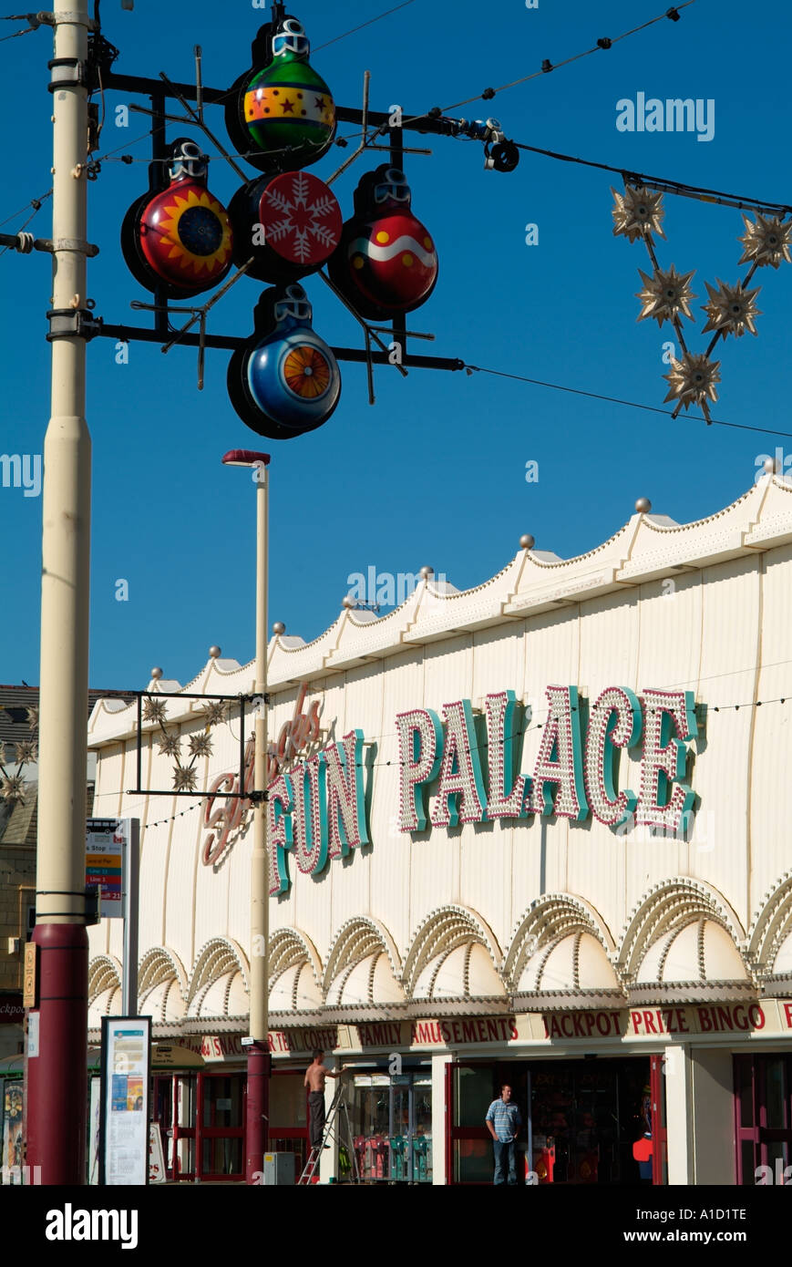 Fun Palace, Blackpool Stock Photo - Alamy