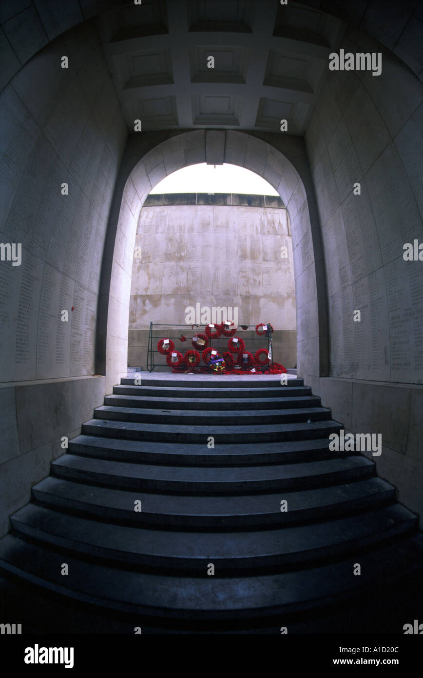 March 2001 Ieper Ypres Belgium The Menin Gate War memorial in Ieper ...