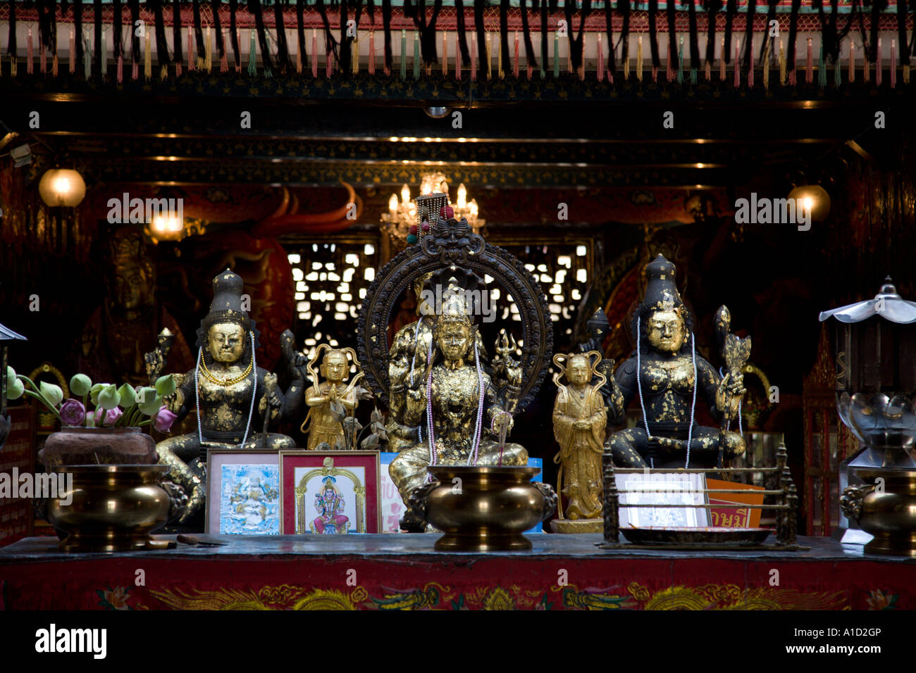 Wat Phanan Choeng Temple, Ayuttaya Historical Park, Thailand Stock ...