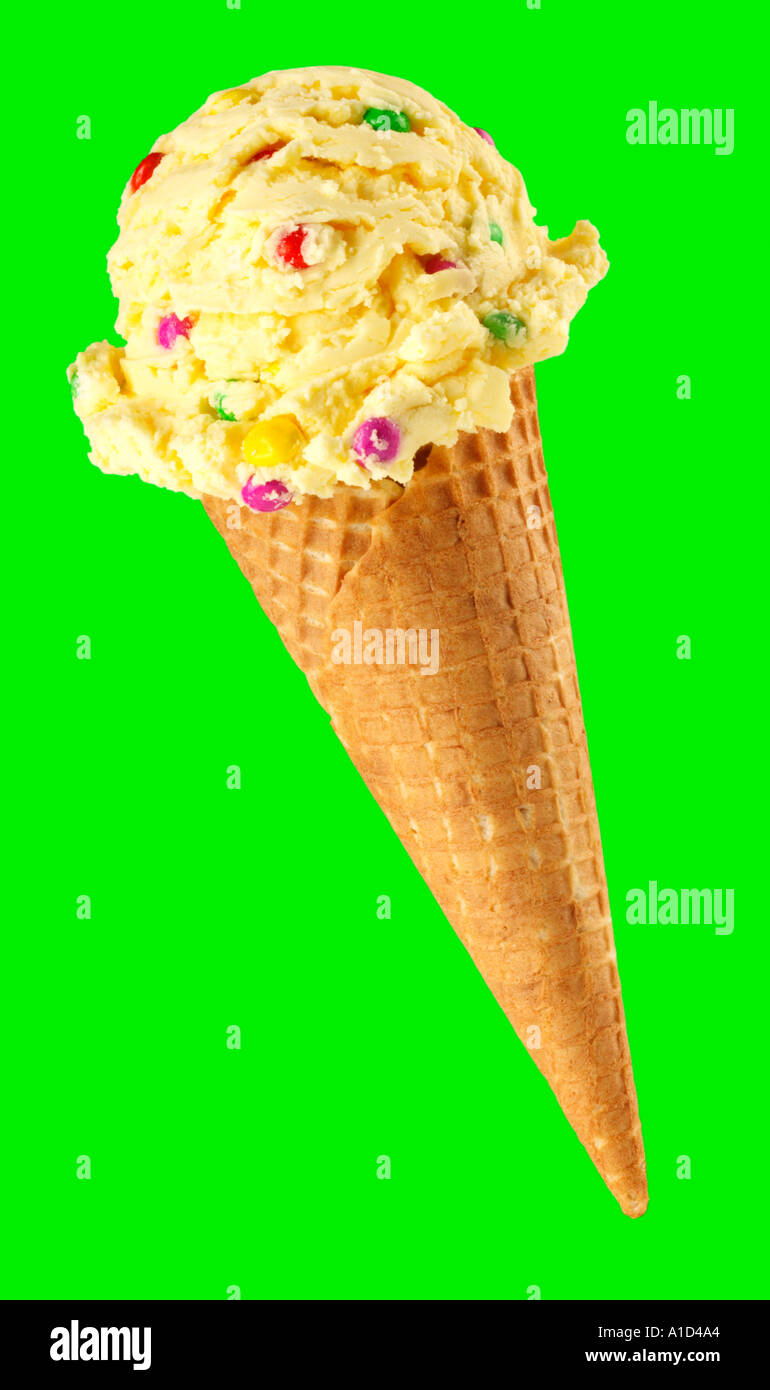 Ice cream cone toppings hi-res stock photography and images - Alamy