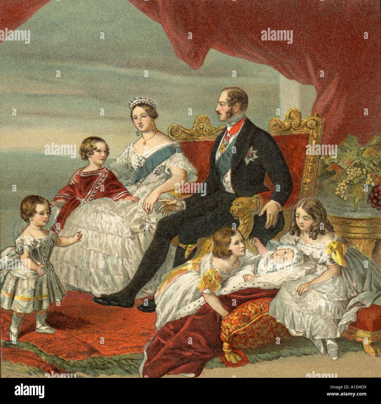 Queen victoria and albert edward hi-res stock photography and images ...