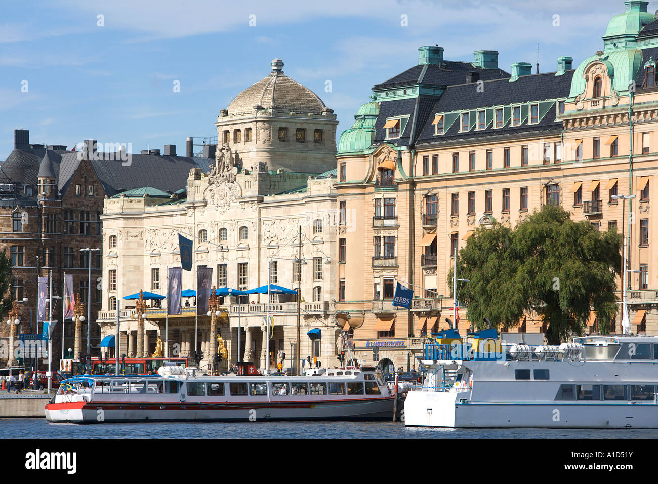 SWEDEN STOCKHOLM THE ROYAL DRAMATIC THEATER NYBROVIKEN Stock Photo - Alamy