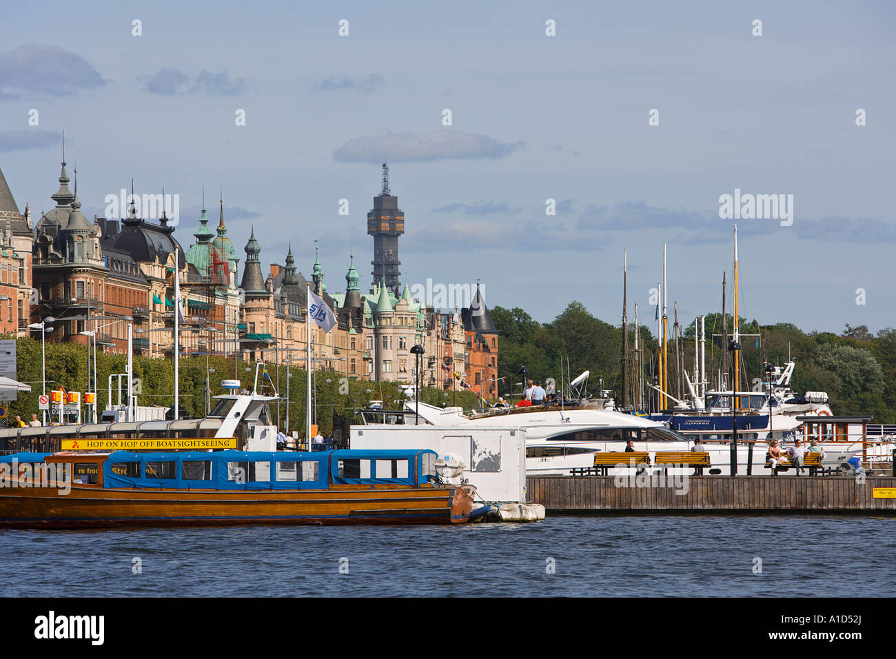SWEDEN STOCKHOLM STRANDVÄGEN Stock Photo - Alamy
