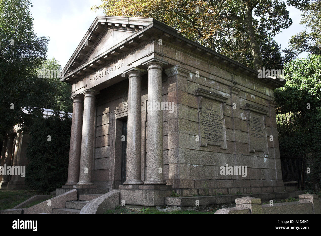 Highgate Cemetery for Editorial Use Only Stock Photo - Alamy