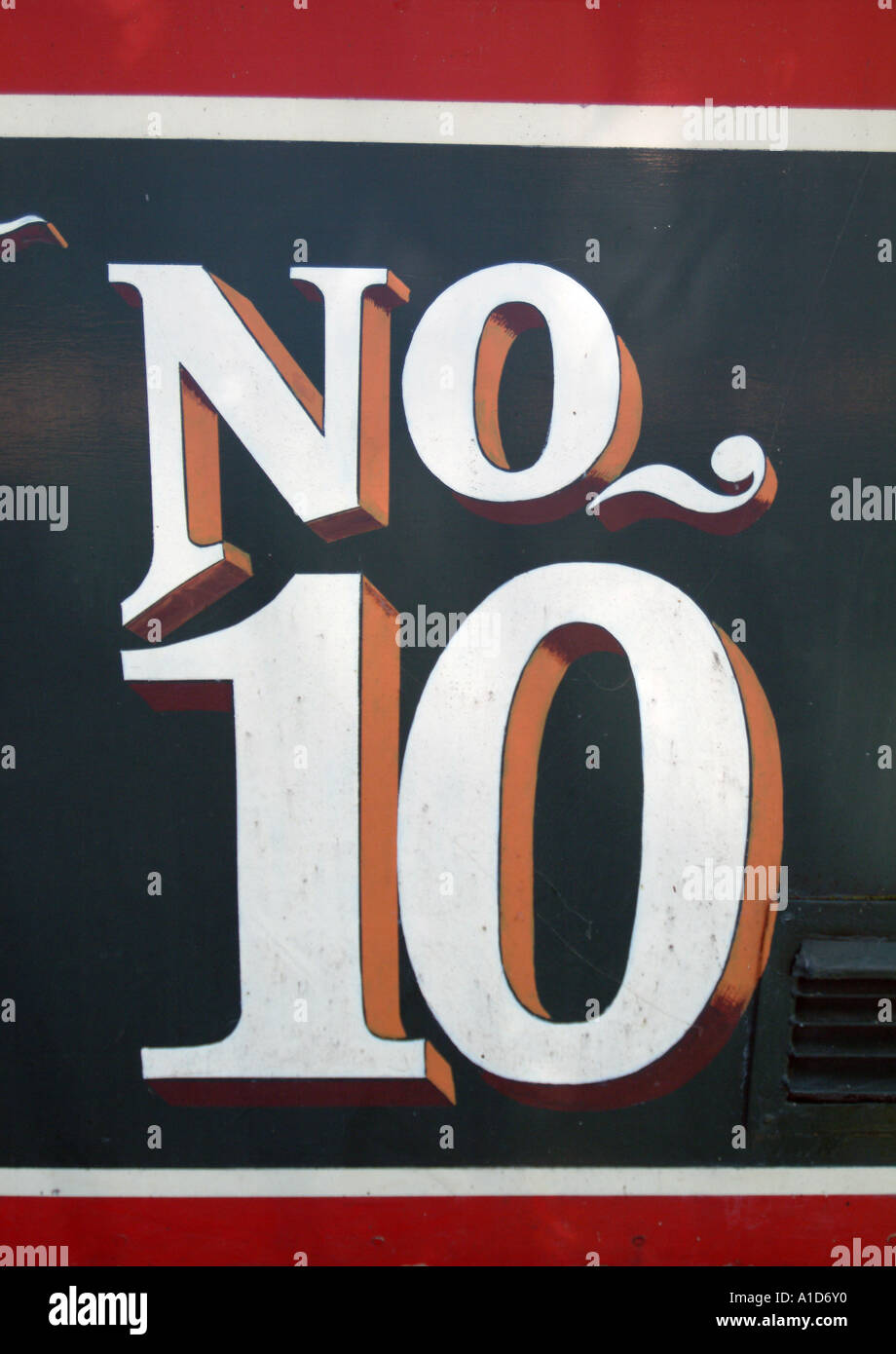 Number no 10 hi-res stock photography and images - Alamy