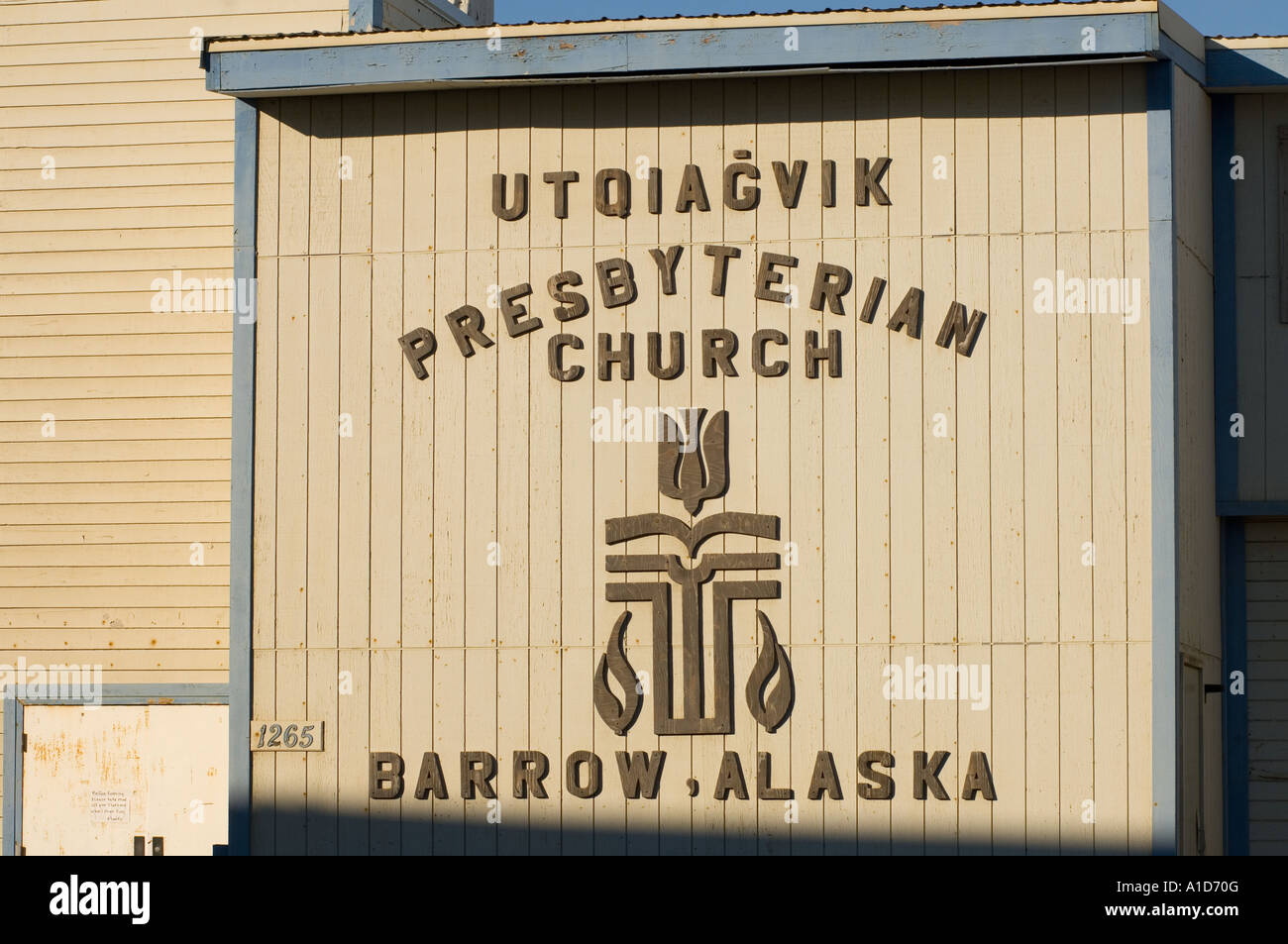 church in the Inupiat village of Barrow along the Arctic coast National ...