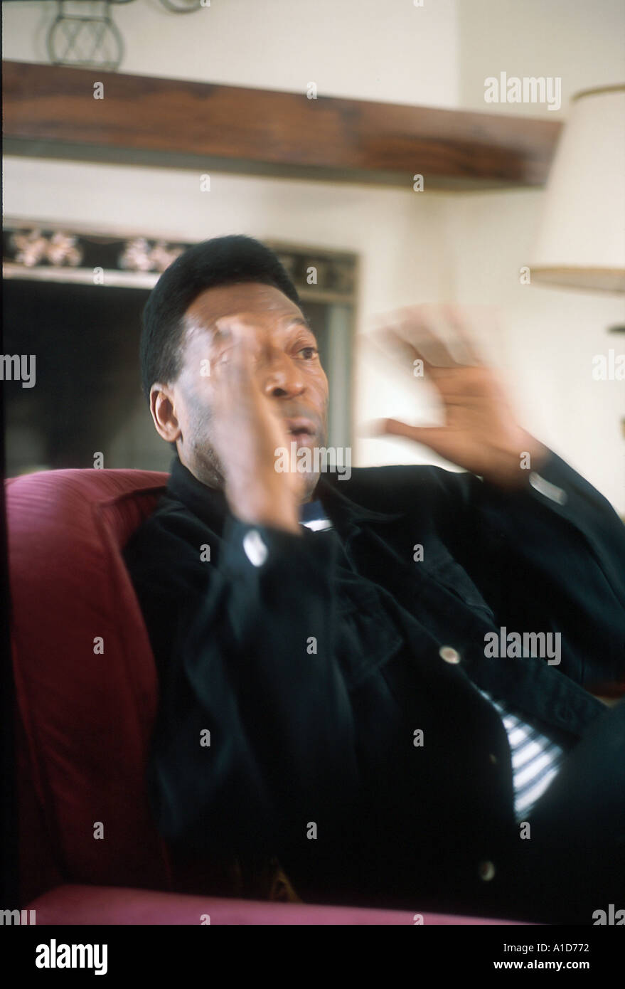 Edson Arantes do Nascimento Pelé Athlete of the Century Stock Photo - Alamy