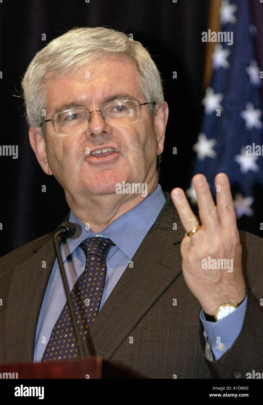 Newt Gingrich Founder of the Center for Health Transformation speaks ...