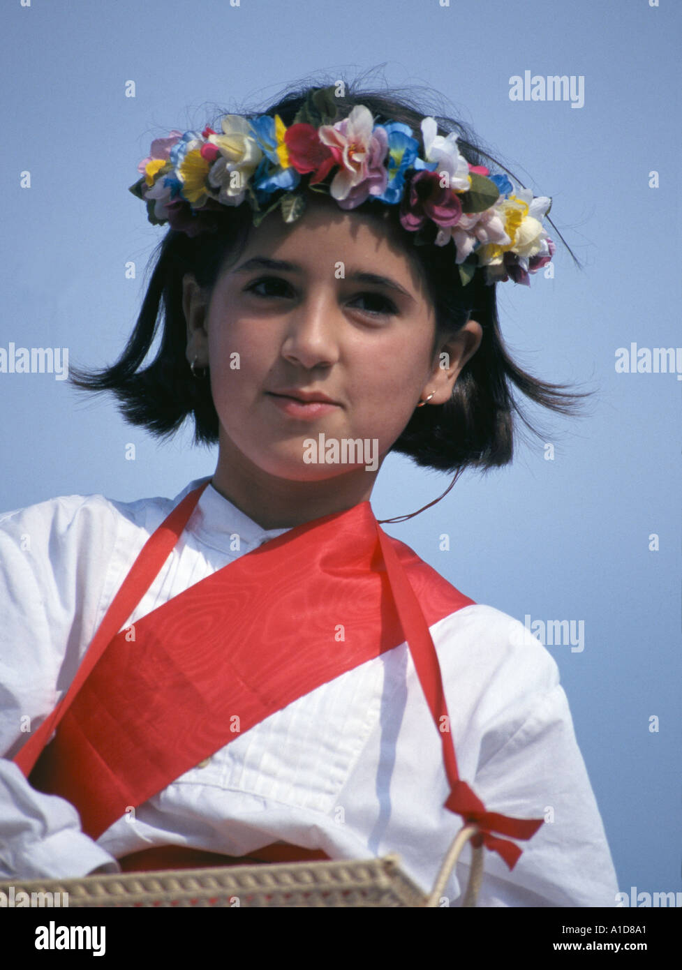 French basque girl hi-res stock photography and images - Alamy