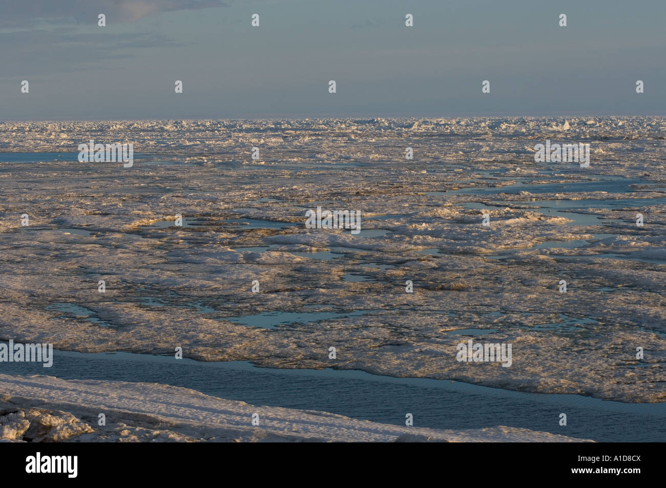 spring breakup along the Arctic coast south of Point Barrow eastern ...