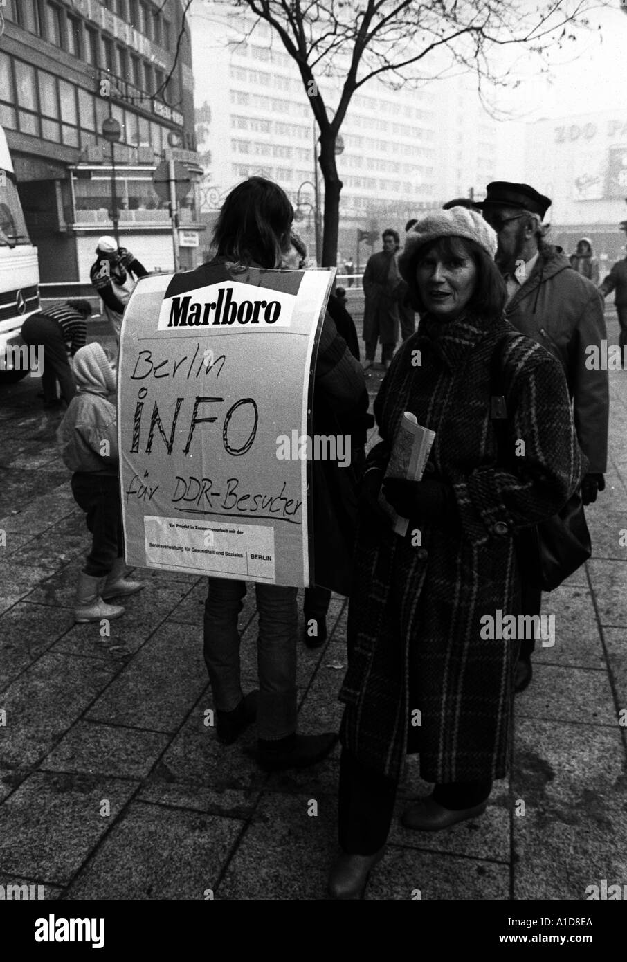 Berlin West Germany Nov 1989 Stock Photo - Alamy