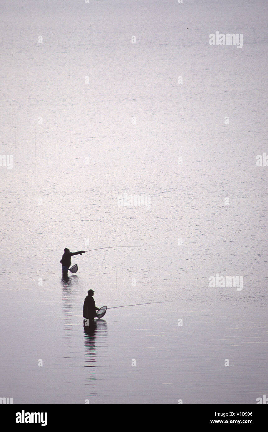 Rutland Water trout fishing Stock Photo - Alamy